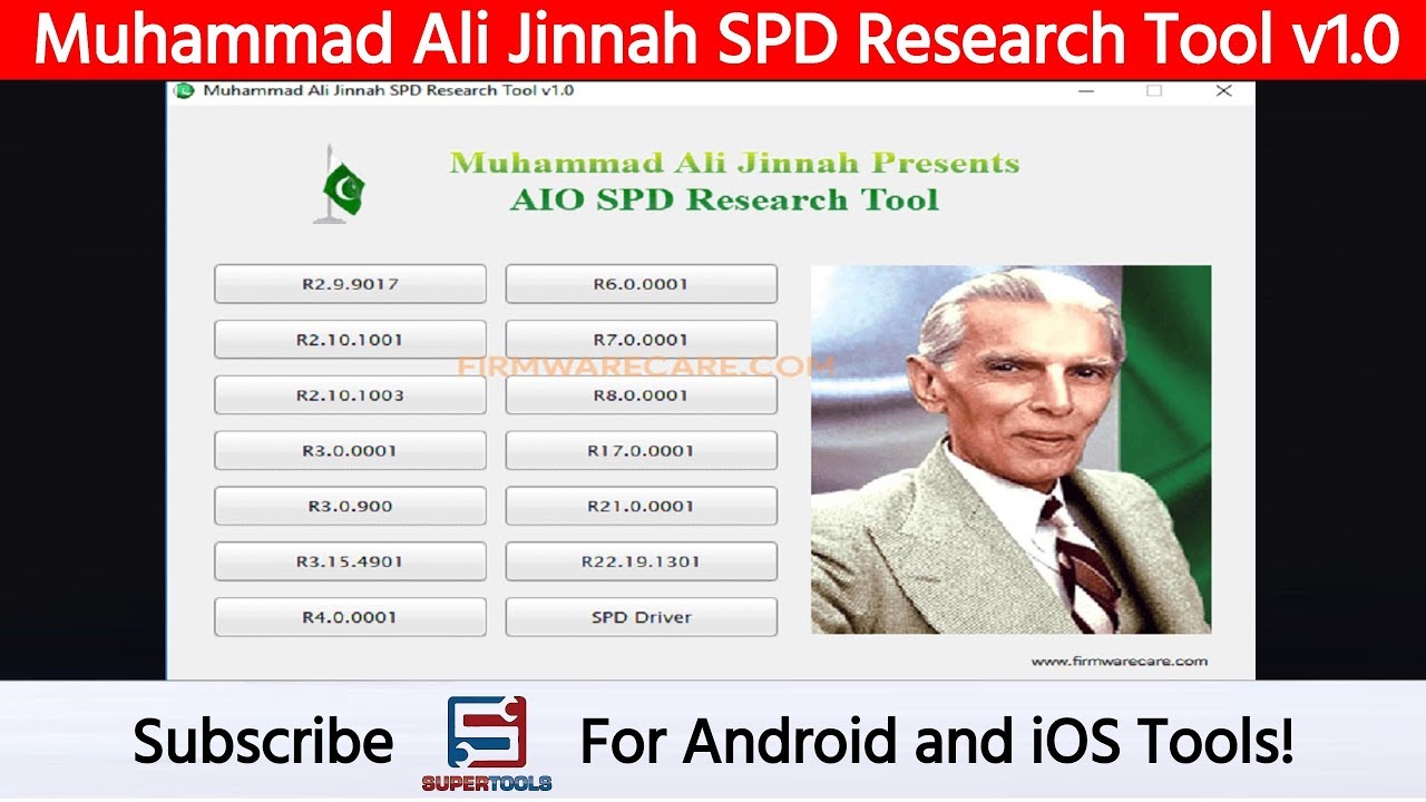 Muhammad Ali Jinnah SPD Research Tool v1.0 - Best SPD Tool | Super ...