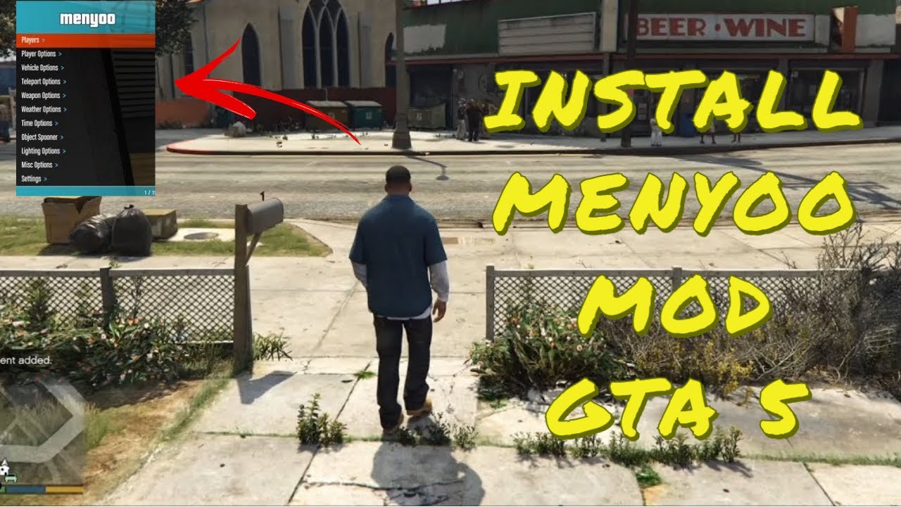 how to install menyoo mod in gta 5 || mod menu gta v || gta 5 mods ...