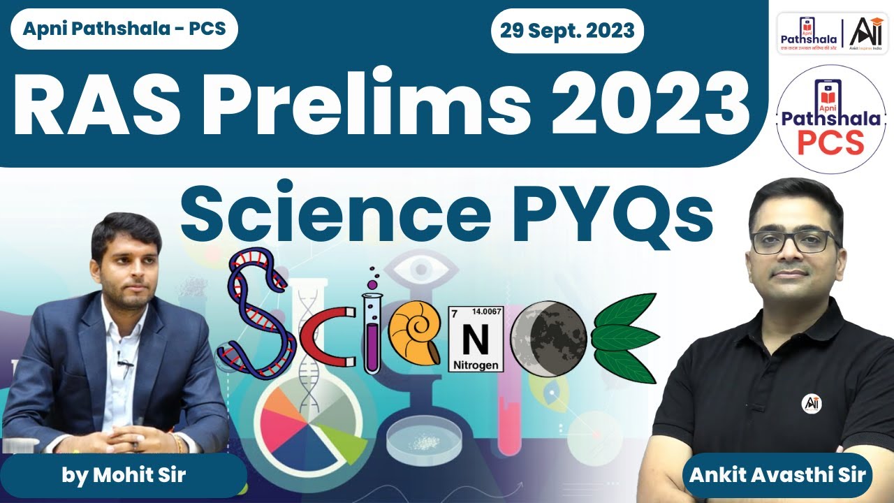 RPSC RAS Pre 2023 | Science PYQs RAA Prelims Revision | Apni Pathshala ...