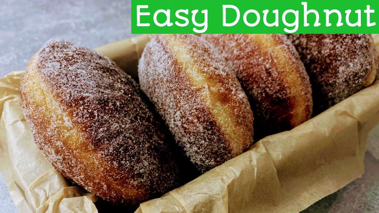 The BEST 3 Minute Doughnut Recipe for Soft and Fluffy Results! - YouTube