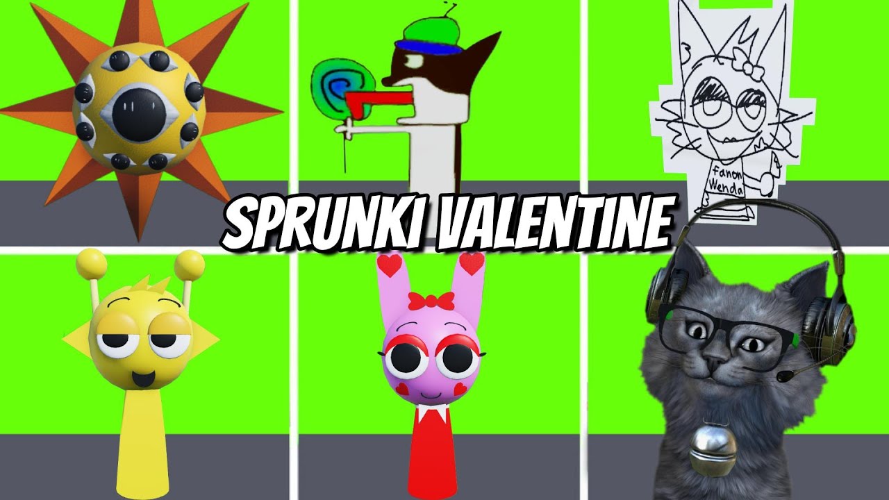 Sprunki Aneh Edisi Valentine - Sprunki 3D RP (Roblox Indonesia) - YouTube