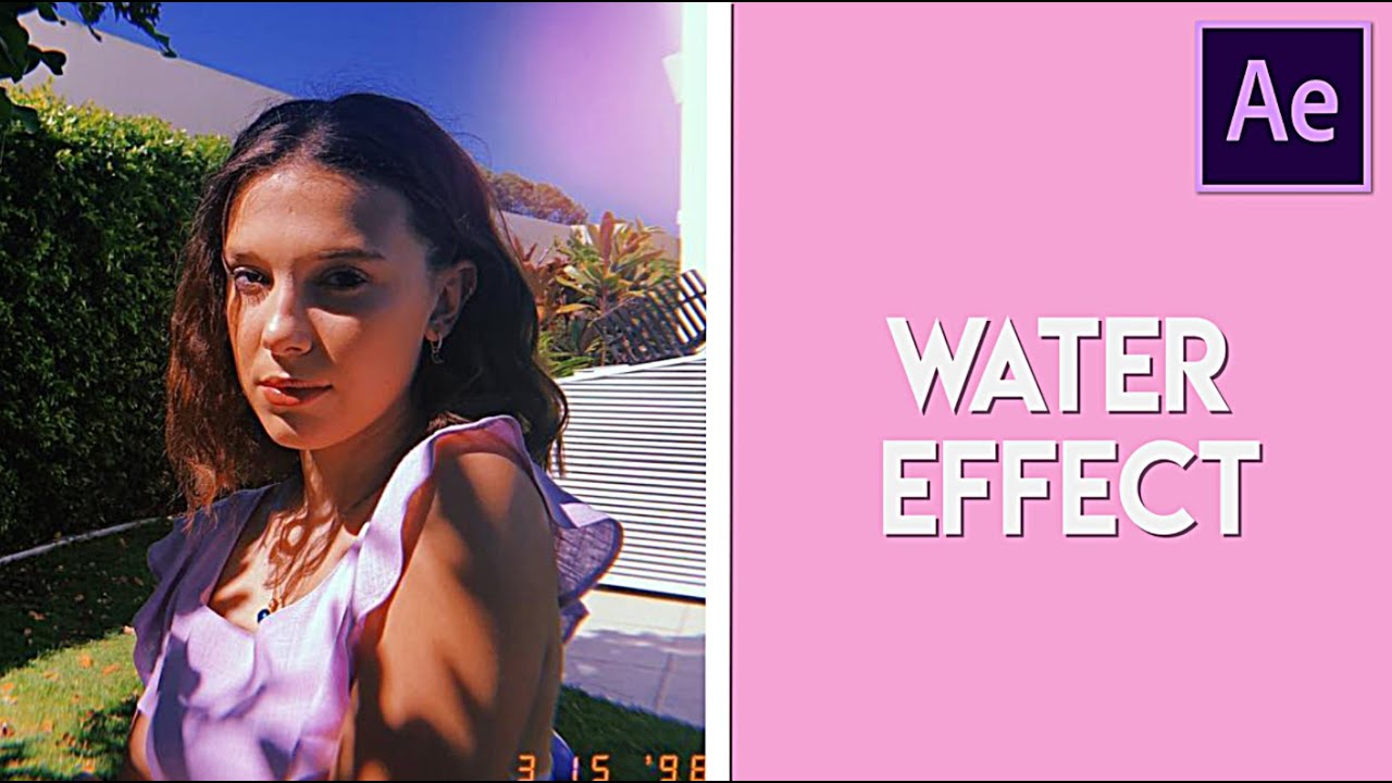 WATER EFFECT | after effects - YouTube