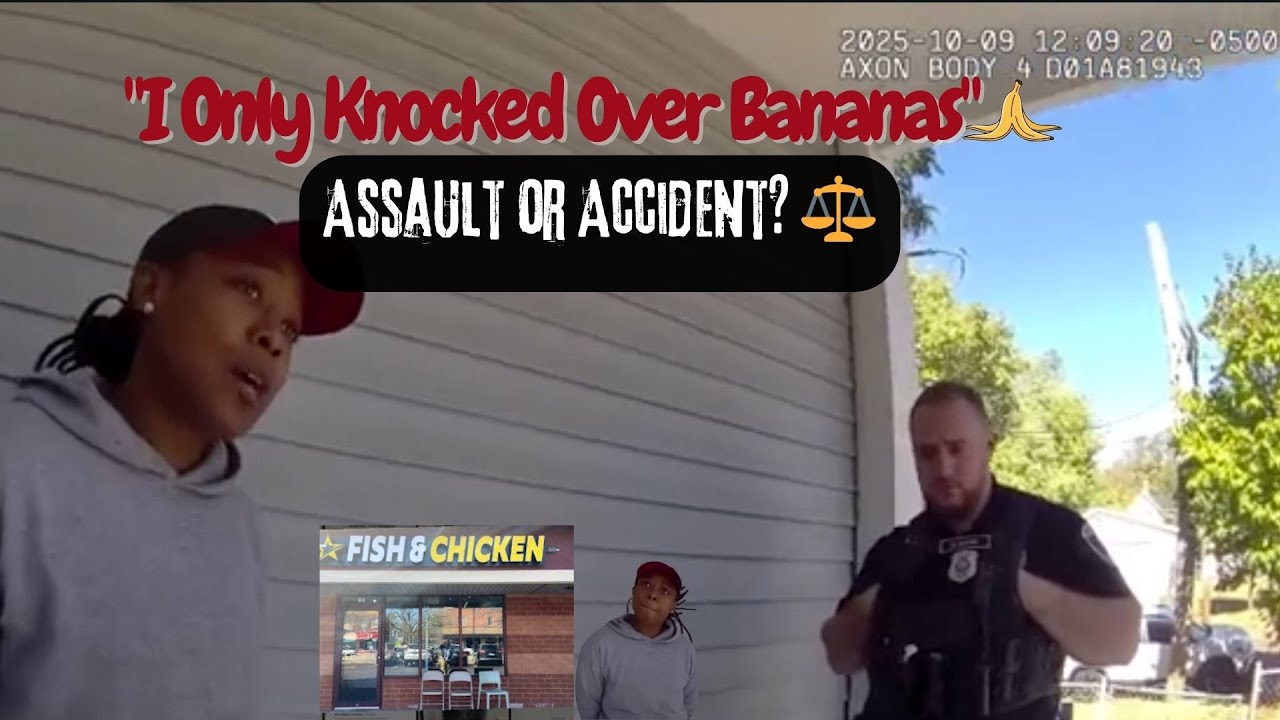 "I Only Knocked Over Bananas": Assault or Accident? ⚖️ - YouTube