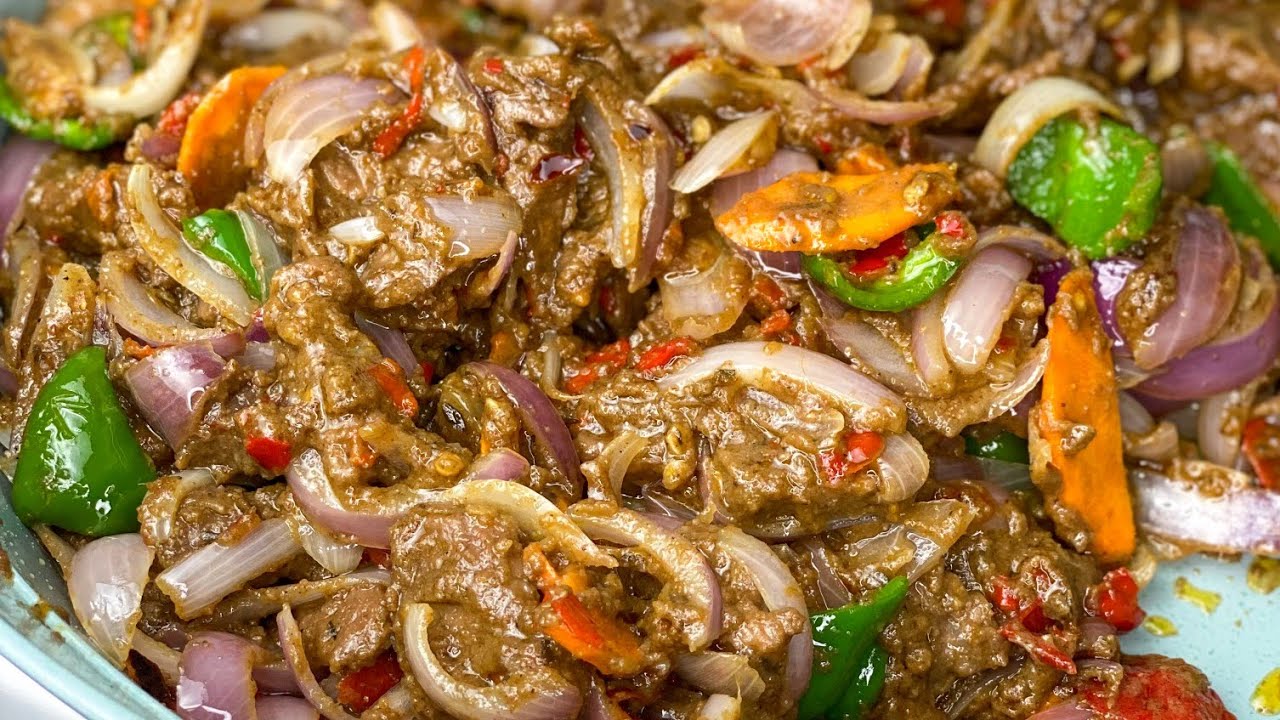 GAS MEAT(Nigerian style) - YouTube