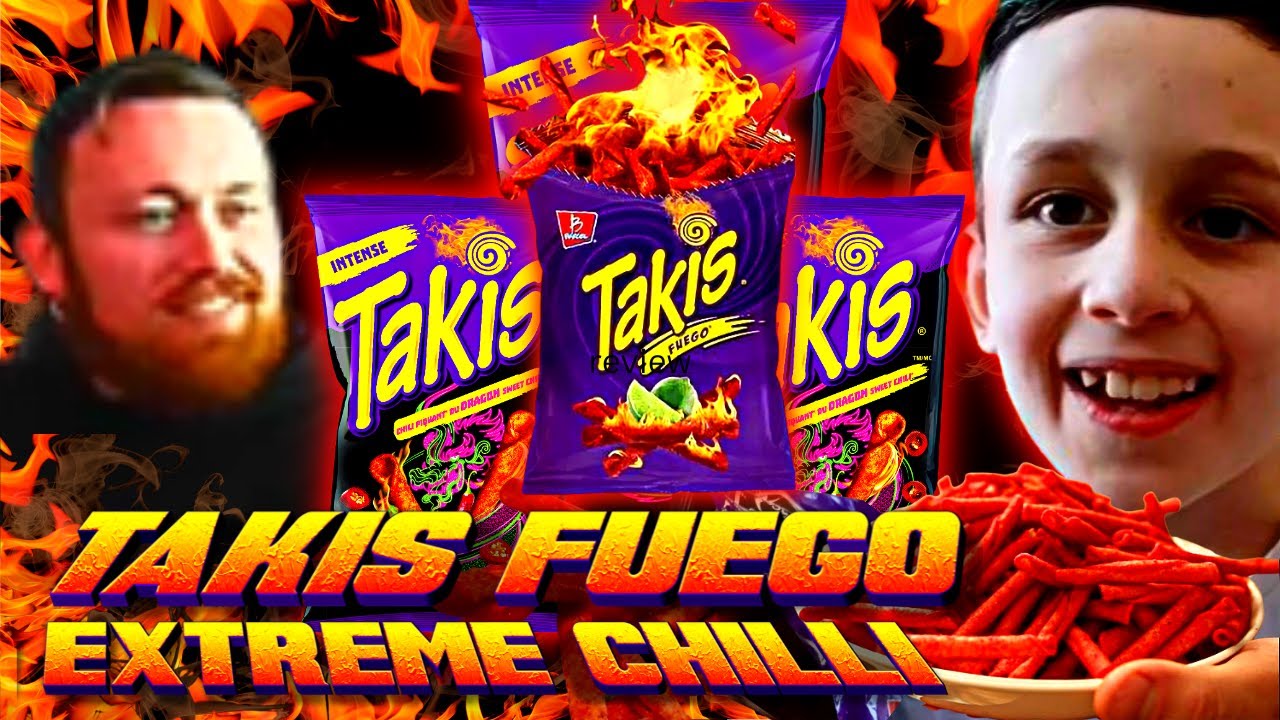 Takis Fuego Chilli and Lime Flavour Review | CCG & CCGD - YouTube