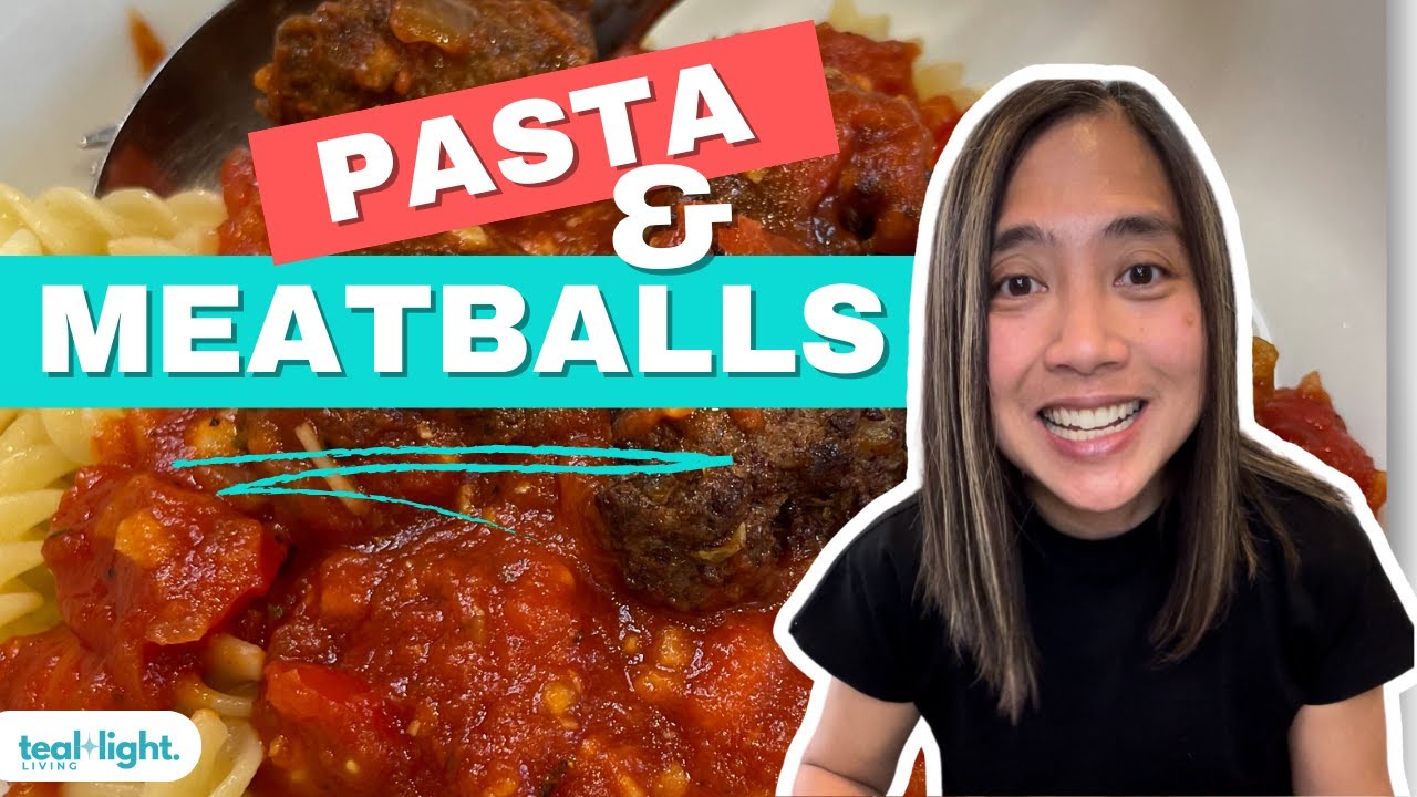 Cook yummy & allergen-friendly Meatballs with Pasta & Marinara Sauce ...