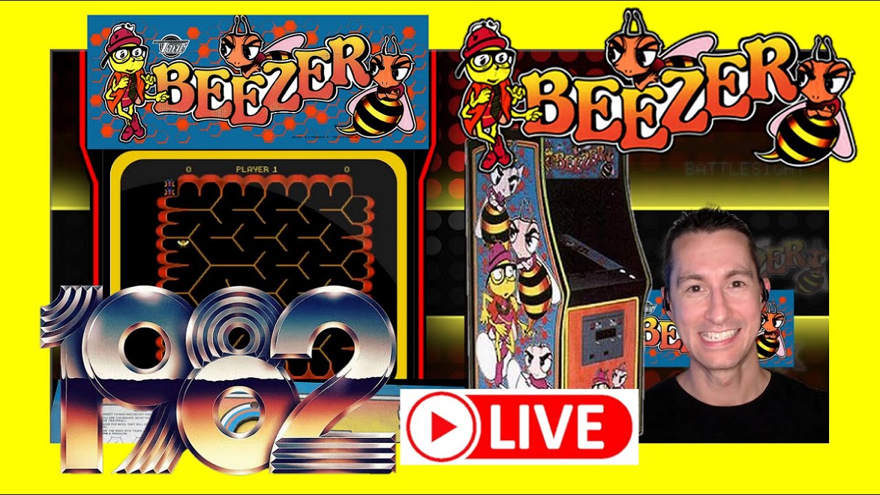 Chronologically Gaming is LIVE! Beezer is Buzzing in the Arcade! # ...
