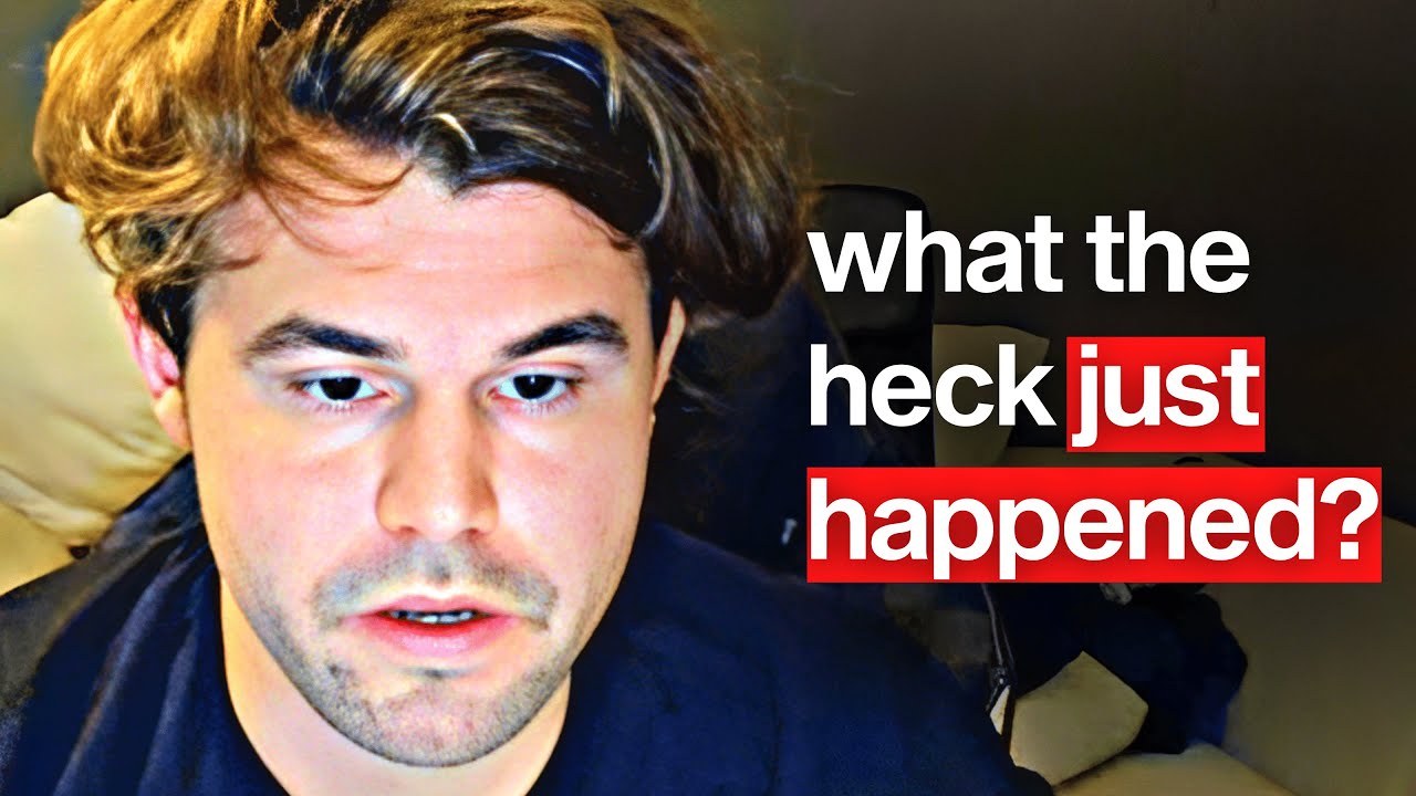 Magnus Carlsen plays INTENSE Endgame SCRAMBLE to CRUSH GM in Blitz ...