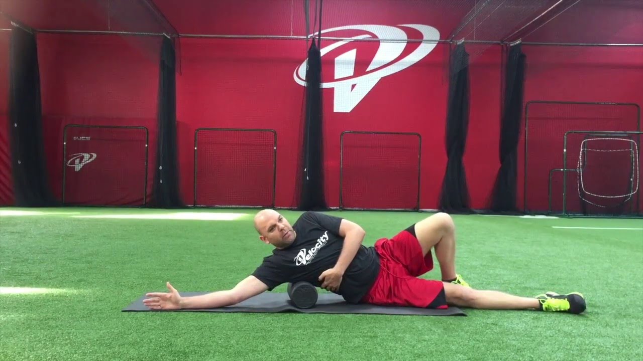 Foam Rolling for Baseball Pitchers - YouTube