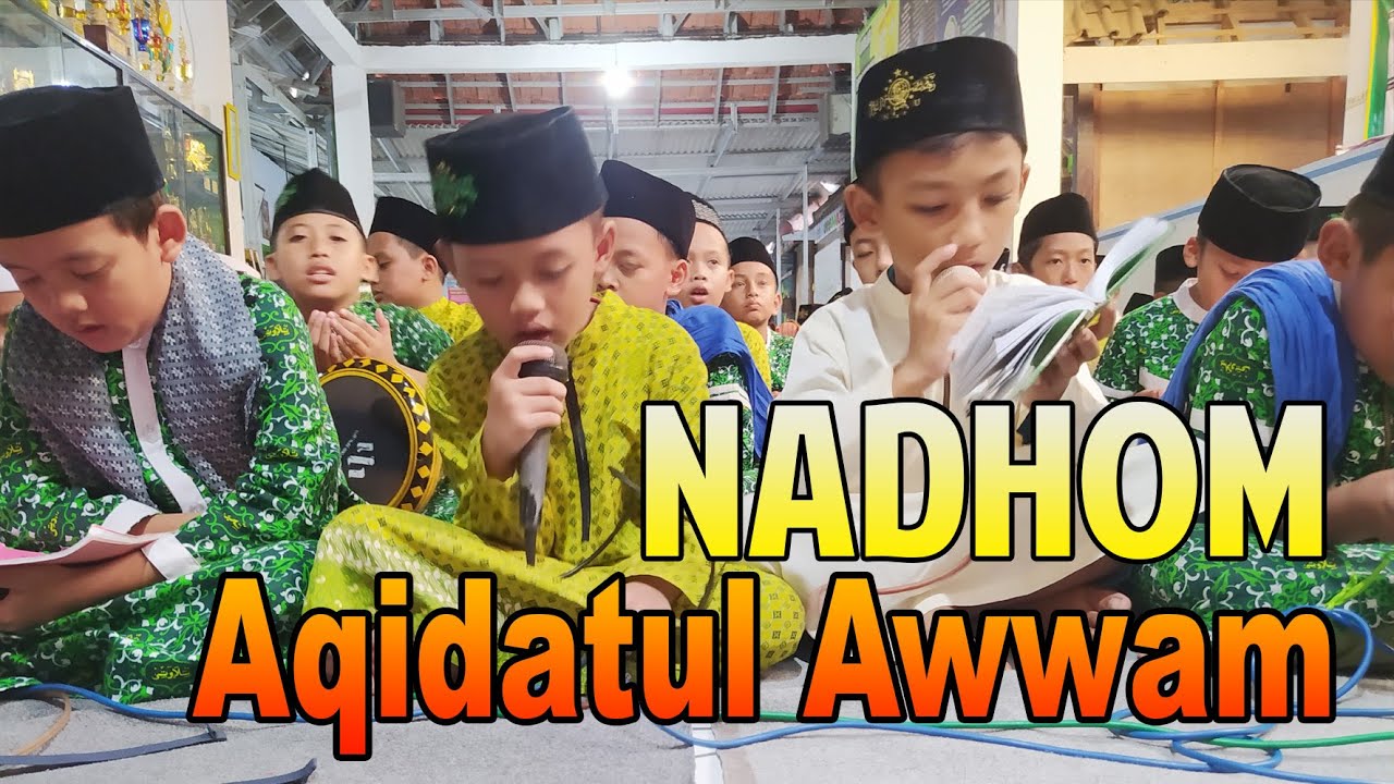 Nadhom aqidatul awwam santri sore as sakinah - YouTube