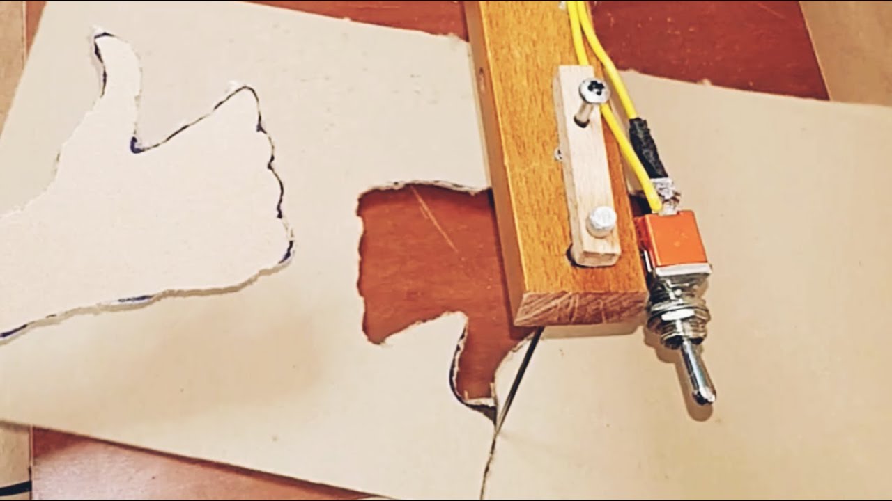 How to make a SCROLL SAW DIY machine from the simplest things - YouTube