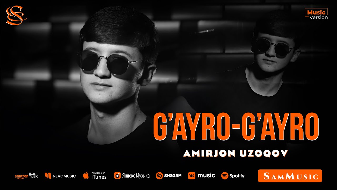 Amirjon Uzoqov - G'ayro g'ayro (music version) - YouTube