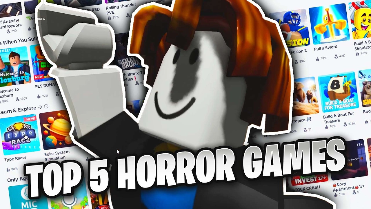 Exploring the Best HORROR Games on Roblox - YouTube
