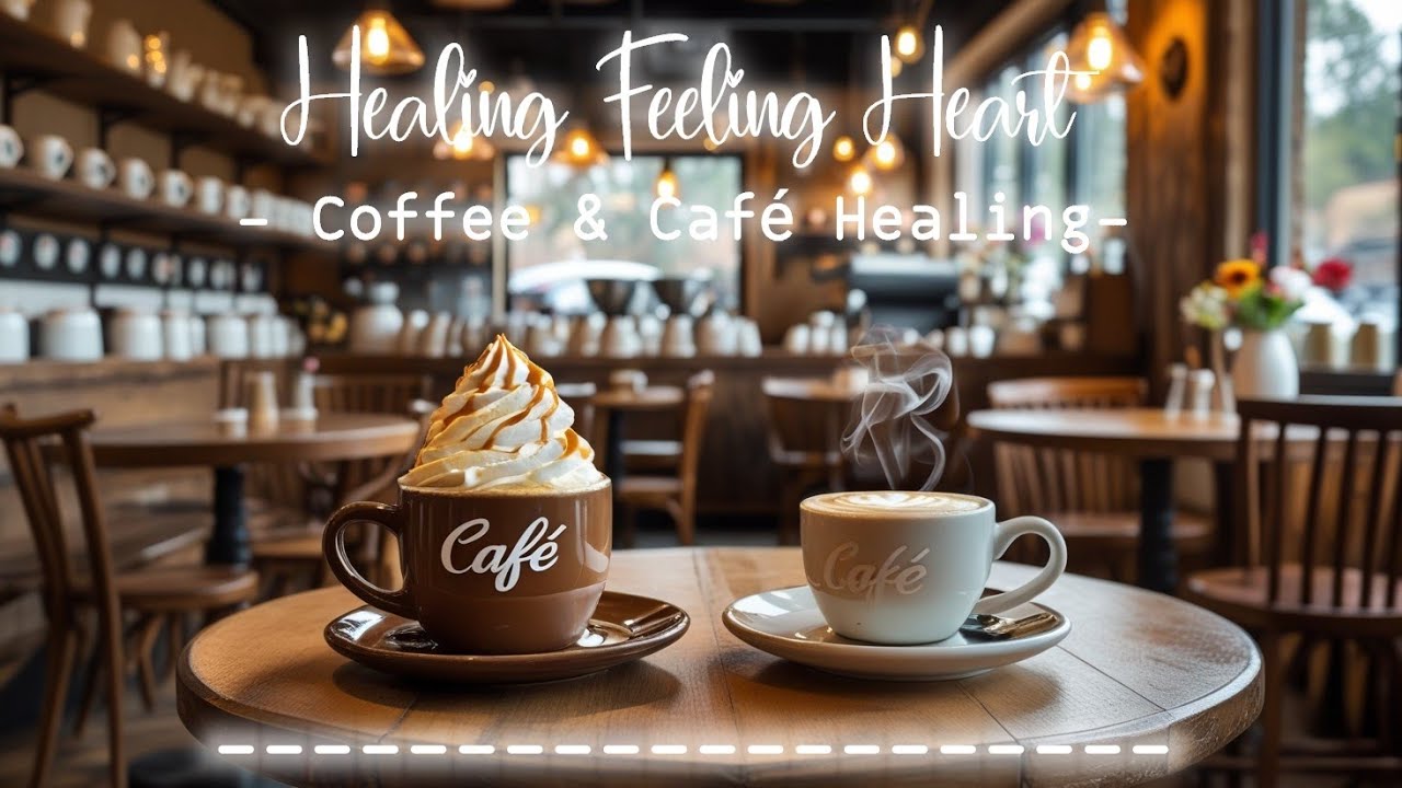 Healing Café Vibes ☕ | Cozy Piano & Jazz for Relax, Study, Work 💛 - YouTube