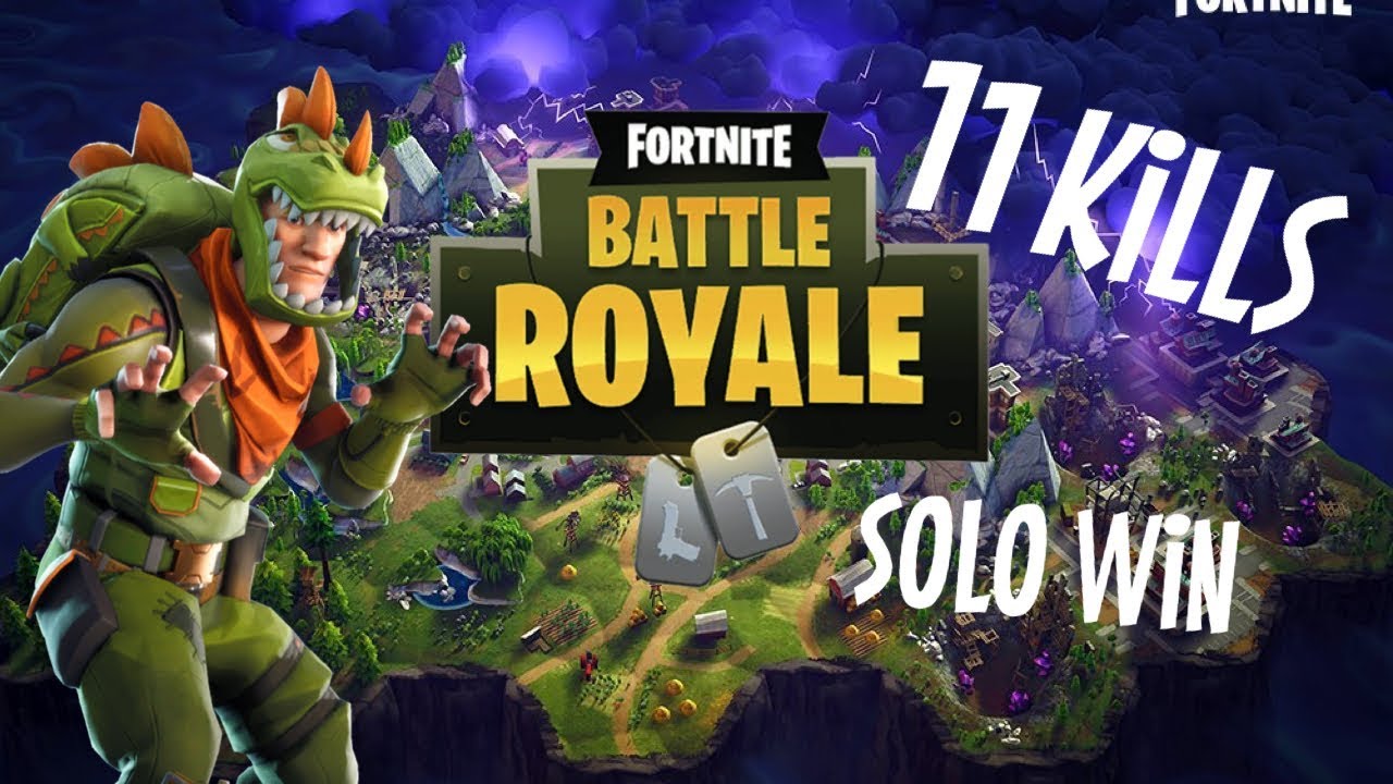 Fortnite - Solo Win - YouTube