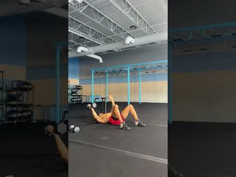 Single arm dumbbell chest fly - YouTube