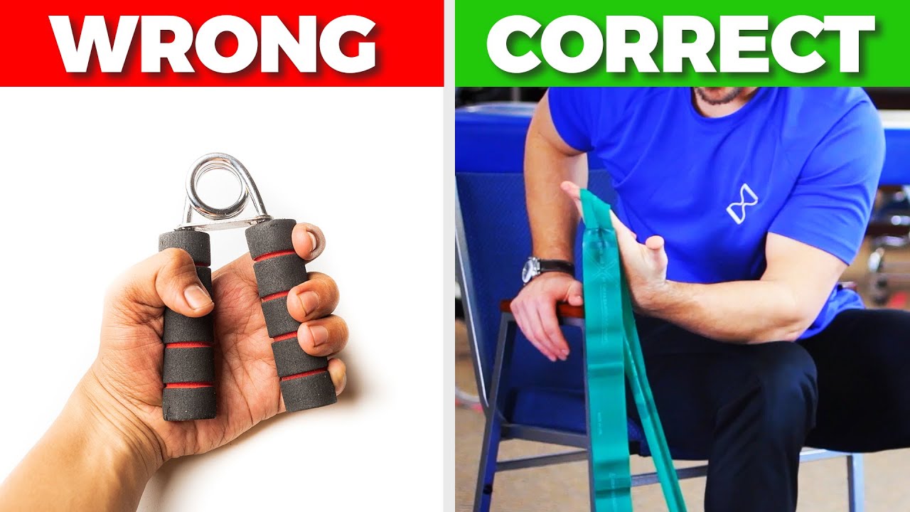 Improve Hand Strength with MS (or after stroke) - YouTube