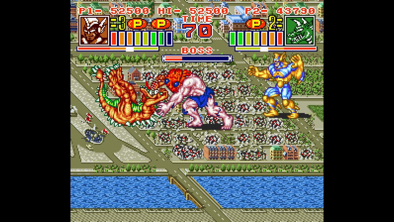 King of the Monsters 2 SNES 2 player Netplay 60fps - YouTube