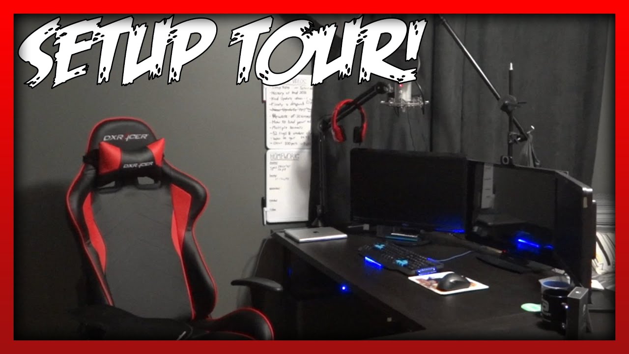 My Ultimate Setup Tour! (Late 2015) - YouTube