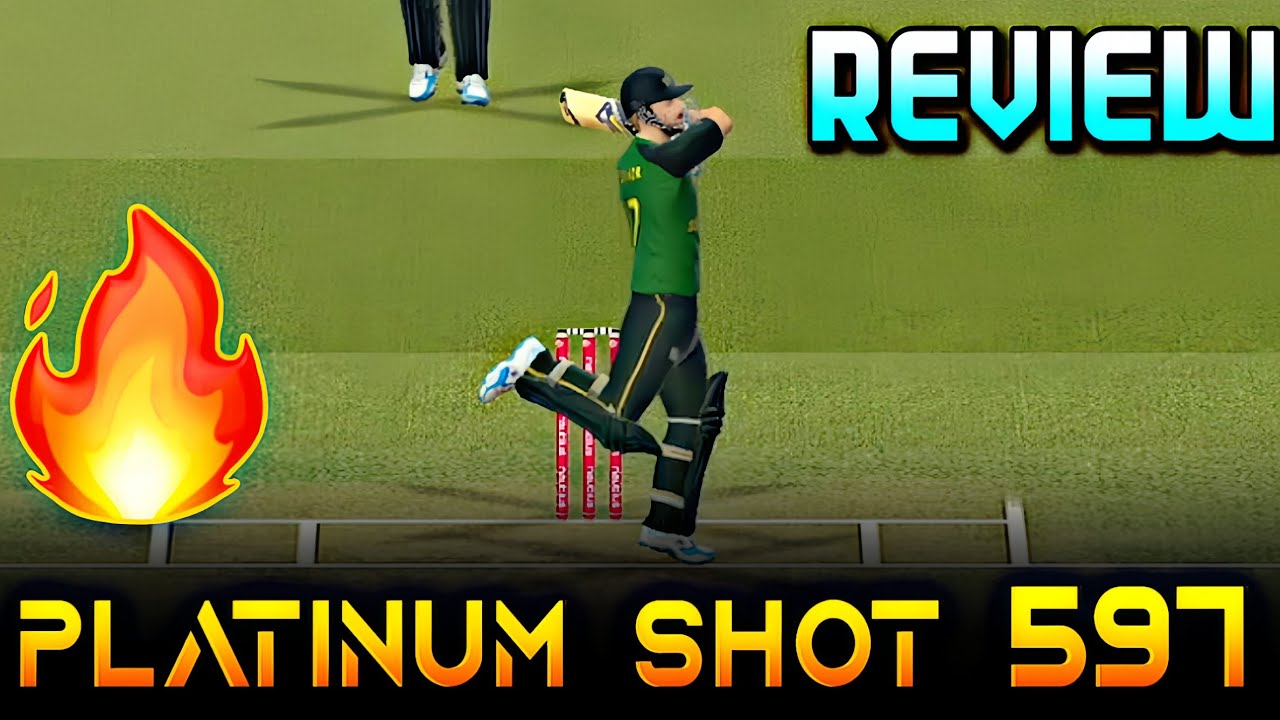 REAL CRICKET NEW PLATINUM SHOT 597 REVIEW - IS IT WORTH BUYING? - YouTube