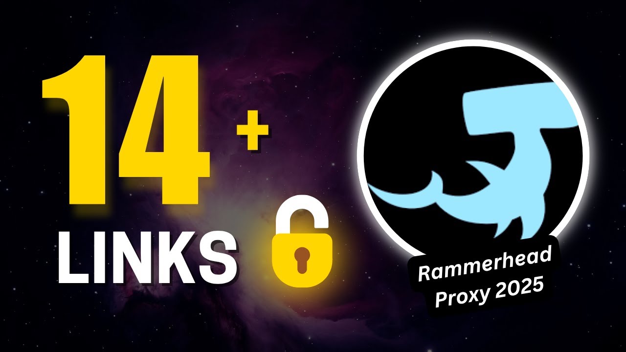 14+ NEW Rammerhead Proxy Links 2025 | Unblocked Websites for School ...