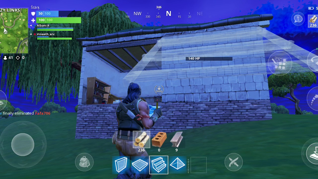 Fortnite Mobile High Graphics Gameplay In S9 Youtube