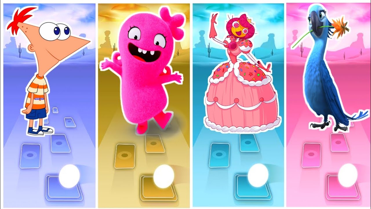 Phineas and Ferb 🆚 Ugly Dolls 🆚 Princess Loolilalu 🆚 Rio 2 🎶 Who is ...