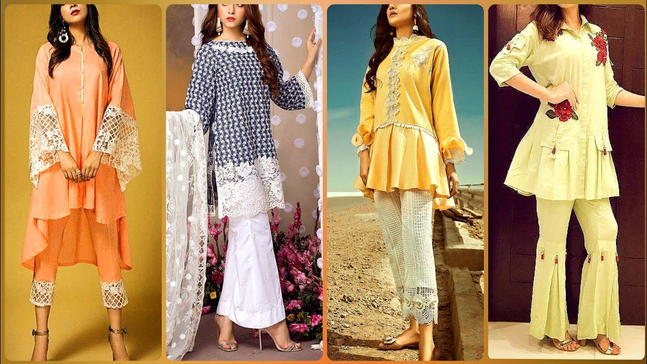 Most modern trendy designer dresses for girls and women# kurtis design ...