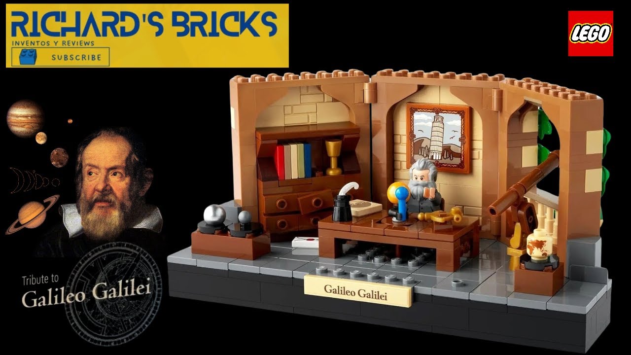 Tributo a Galileo Galilei en Lego - YouTube