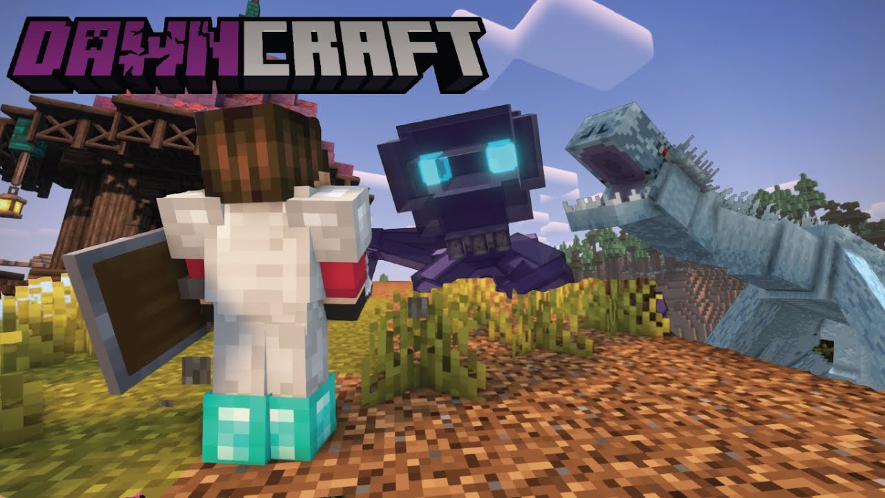 I failed miserably in the DawnCraft Modpack #dawncraft #minecraft # ...