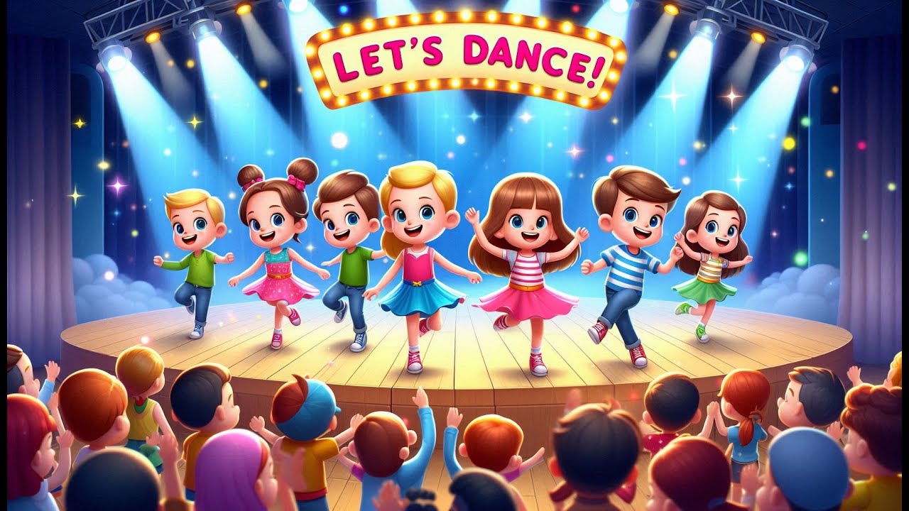 Let’s Dance! Fun Stage Performance for Kids | Clap, Wiggle, and Move ...