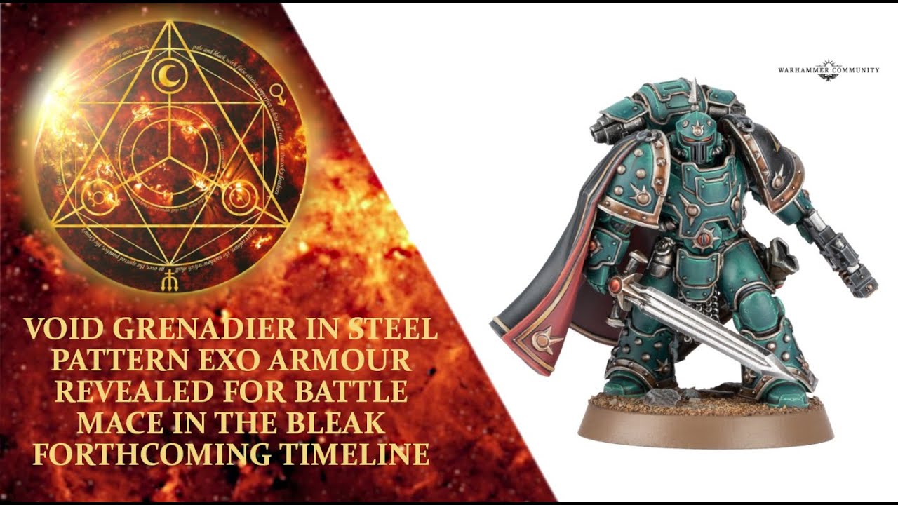 Void Grenadier Steel Pattern Exo Armour Revealed For Battle Mace In The ...