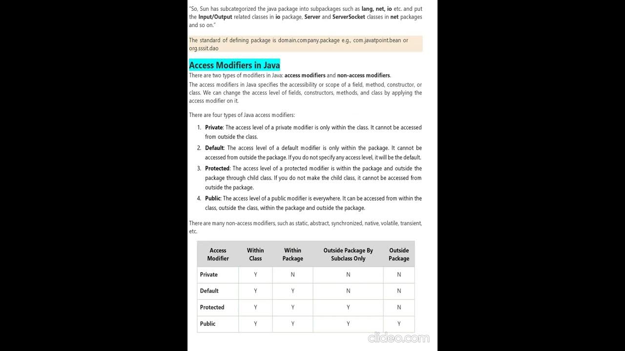 Object Oriented Programming Language Oop Core Java Notes Javaprogramming