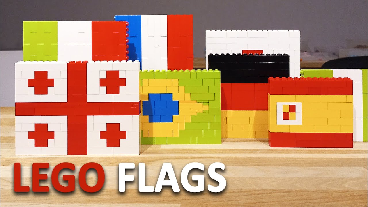 Lego Flags - ლეგო დროშები - YouTube