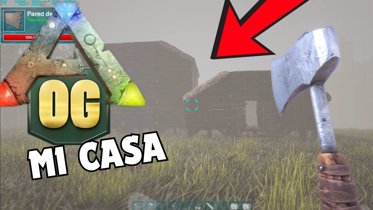 SOBREVIVIENDO a ARK: survival EVOLVED | MI HOGAR #2 - YouTube