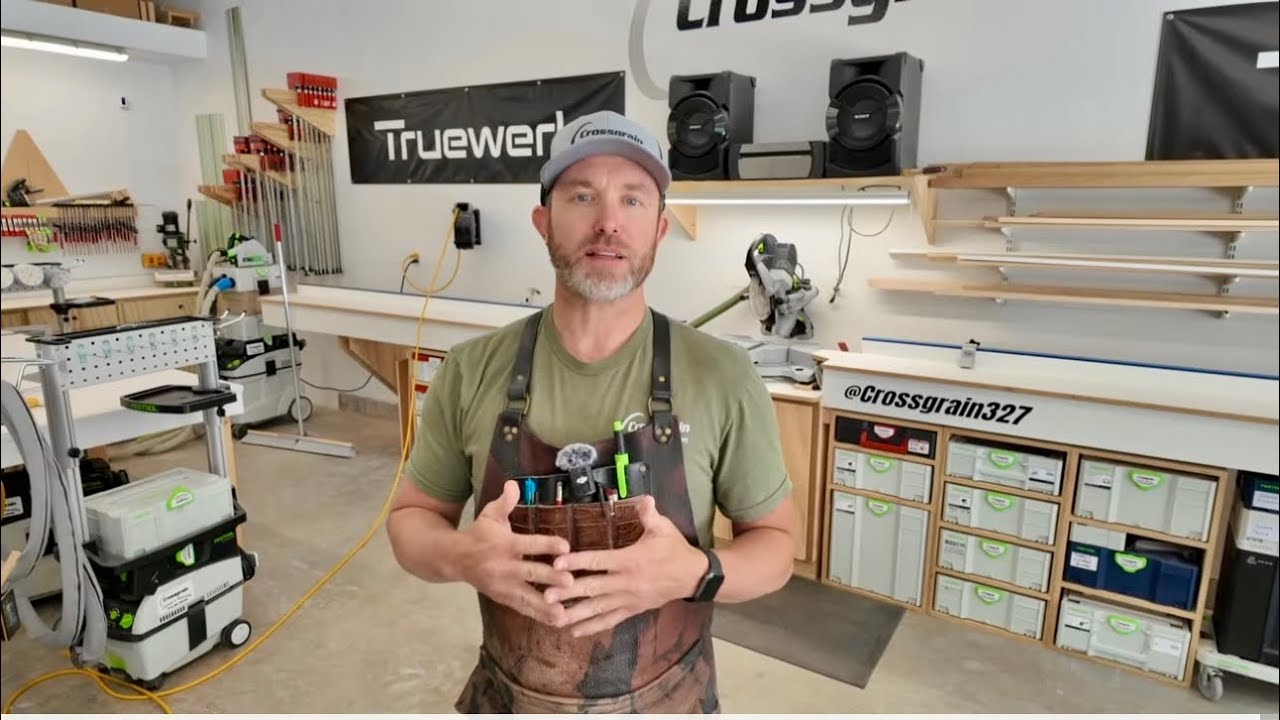Walk through tour of my custom cabinet shop! - YouTube