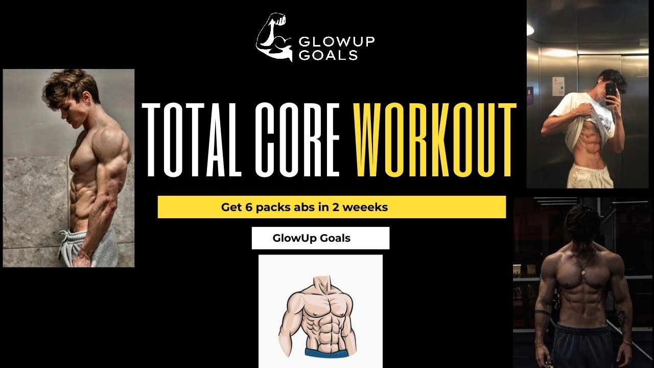 2 Weeks to Six-Pack Abs! Core Blasting Workout┃GlowUP Goals - YouTube