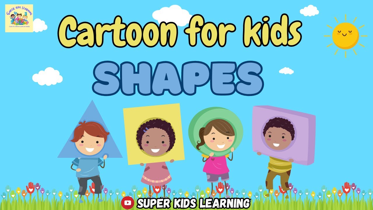 Shapes for kids | Learn names of Shapes | Learning video for Kids ...