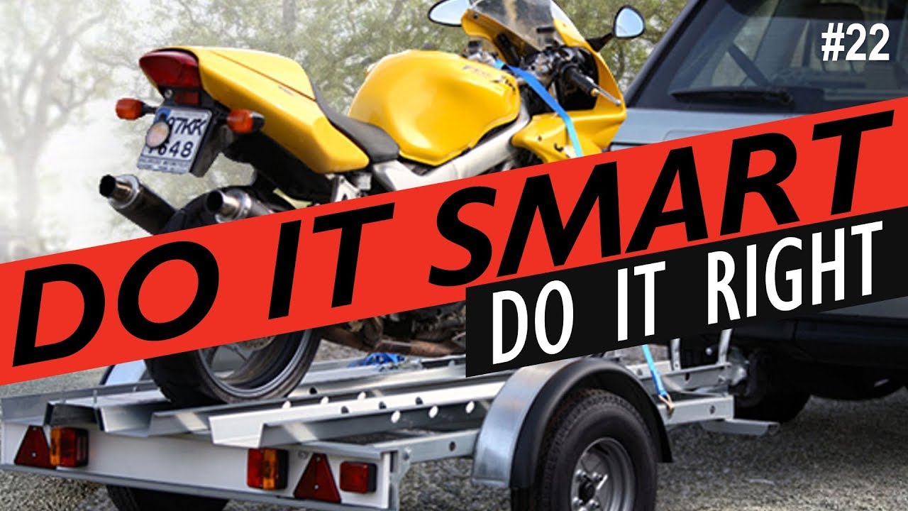 Best Way To Tow A Motorcycle - YouTube