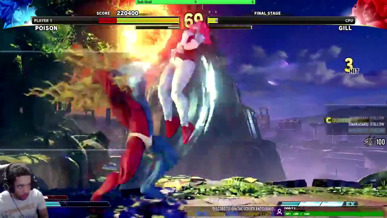 SFV - Gill - Ressurrection Arcade Mode - YouTube