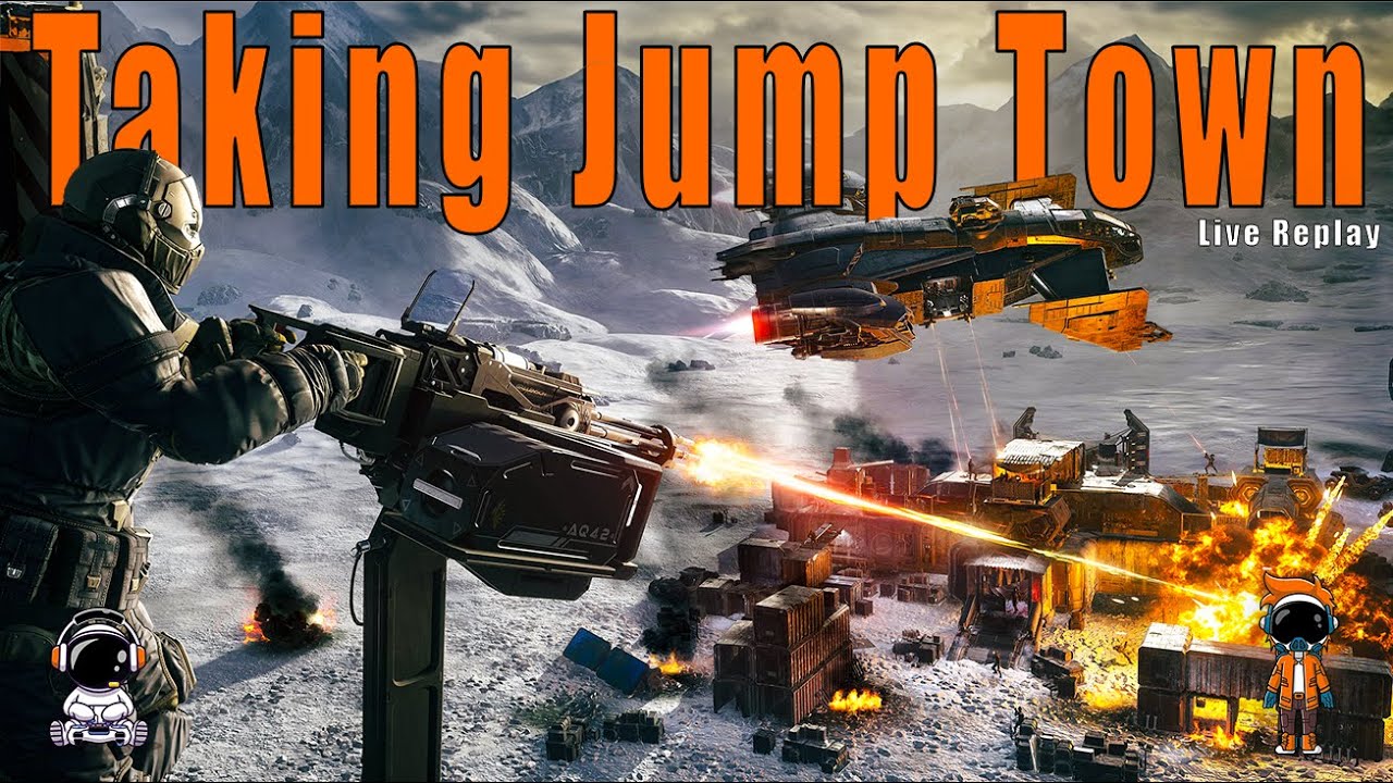 Taking Jump Town & Earn 1 Million Live Replay - Star Citizen - YouTube