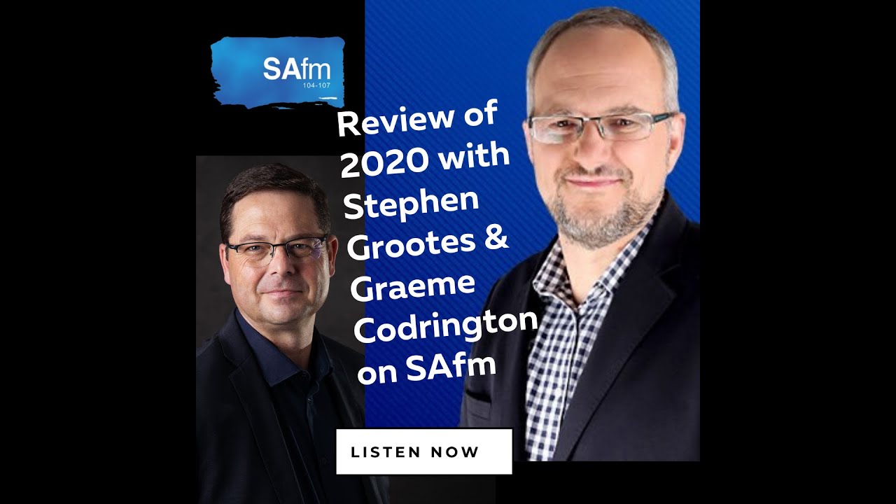 Review of 2020 with Stephen Grootes and Graeme Codrington on SAfm - YouTube