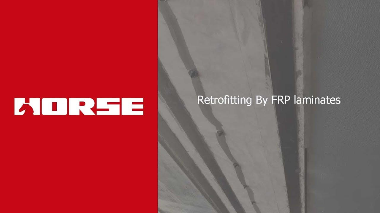 Retrofitting by FRP laminates - YouTube