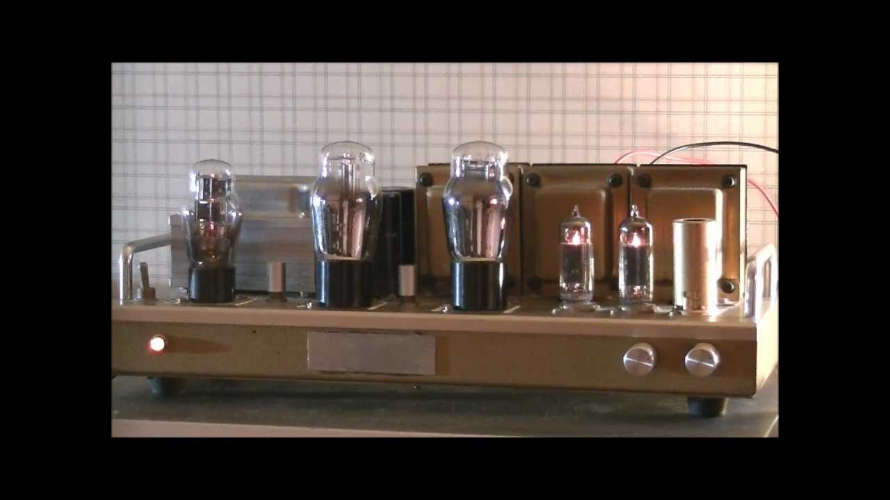71A single-ended power amplifier-1 - YouTube