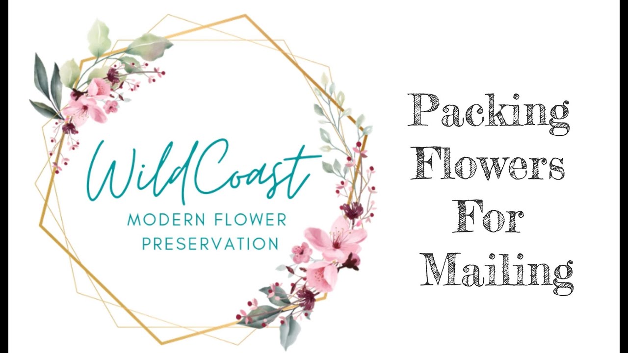 The BEST Way to Package Flowers for Mailing! - YouTube