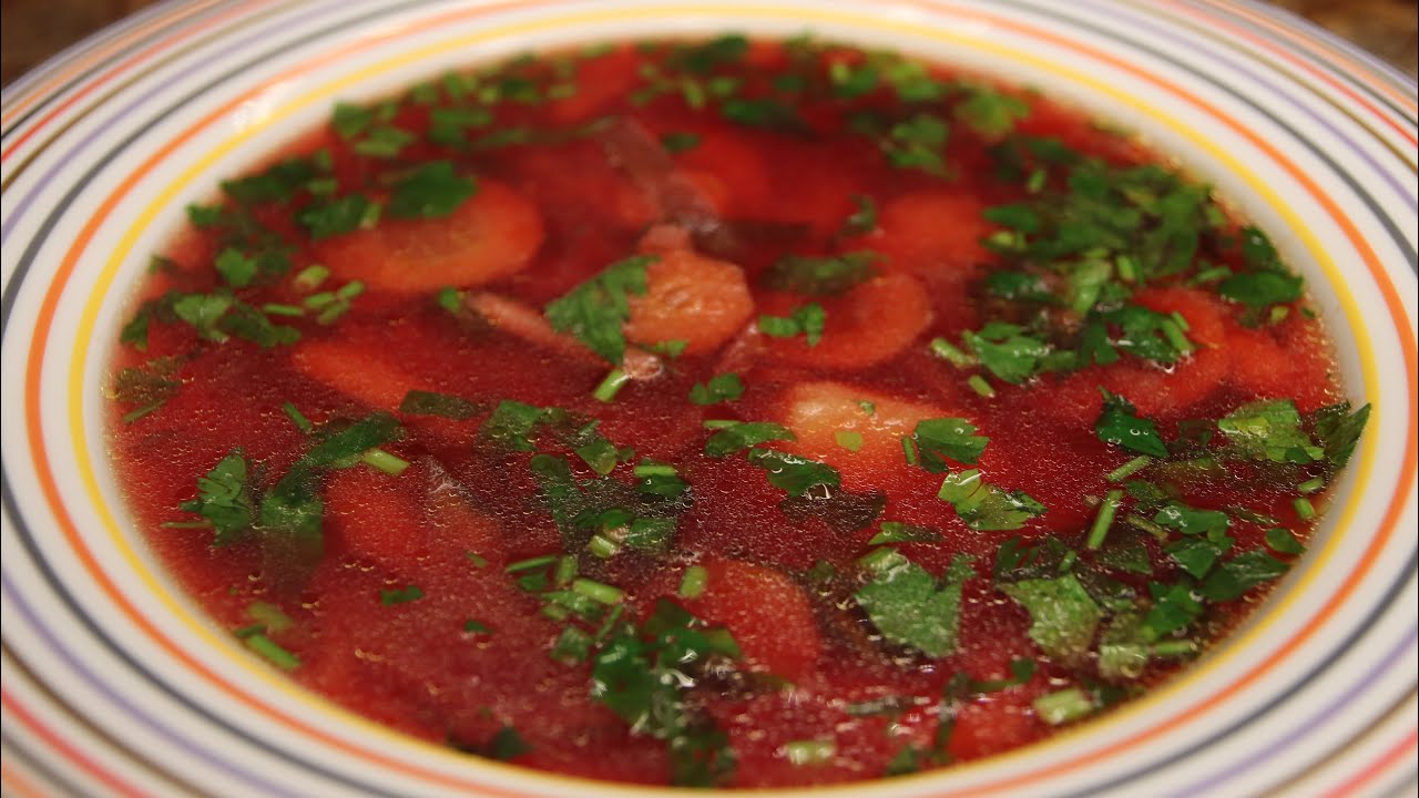 Anna Lesko - Borsch rusesc / ucrainean (Ciorba de sfecla rosie) - #40 ...