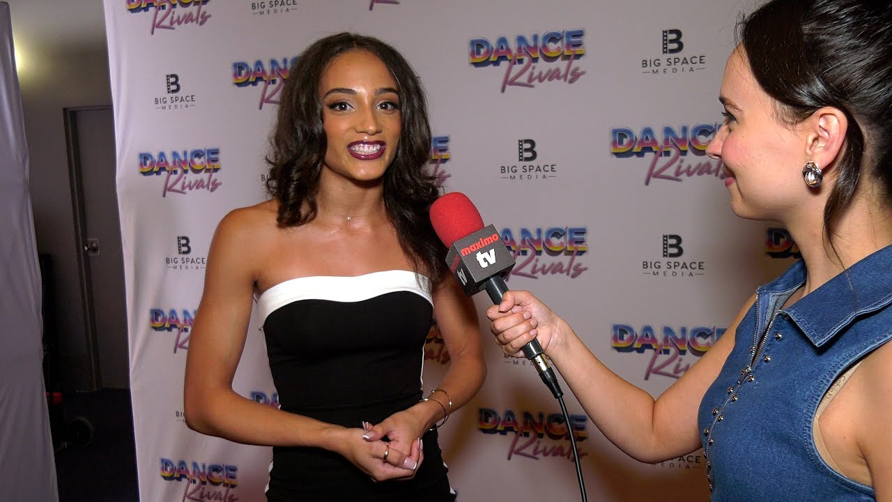 Kylee Mellick talks “Dance Rivals” at the movie's world premiere - YouTube
