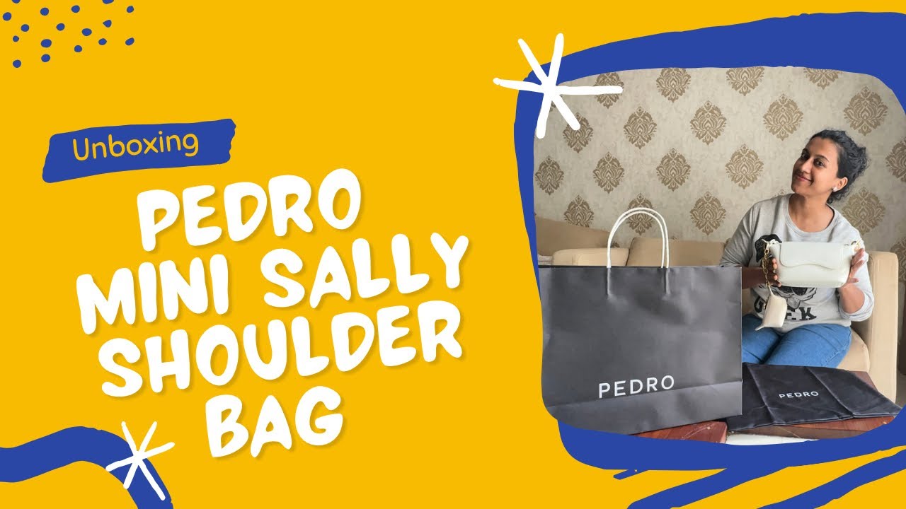 Unboxing Pedro | Sally Mini shoulder bag - Chalk #unboxingvideo # ...