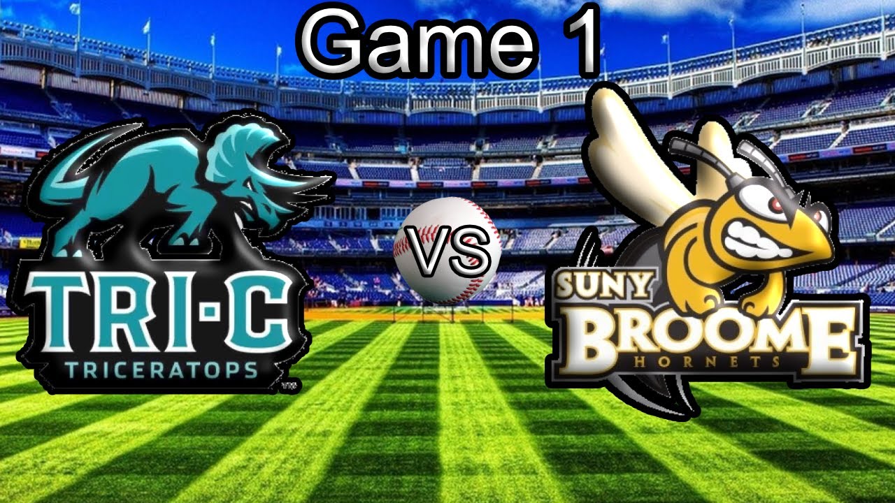 Tri-C Vs SUNY Broome Community College Baseball Game 1: March 9, 2025 ...