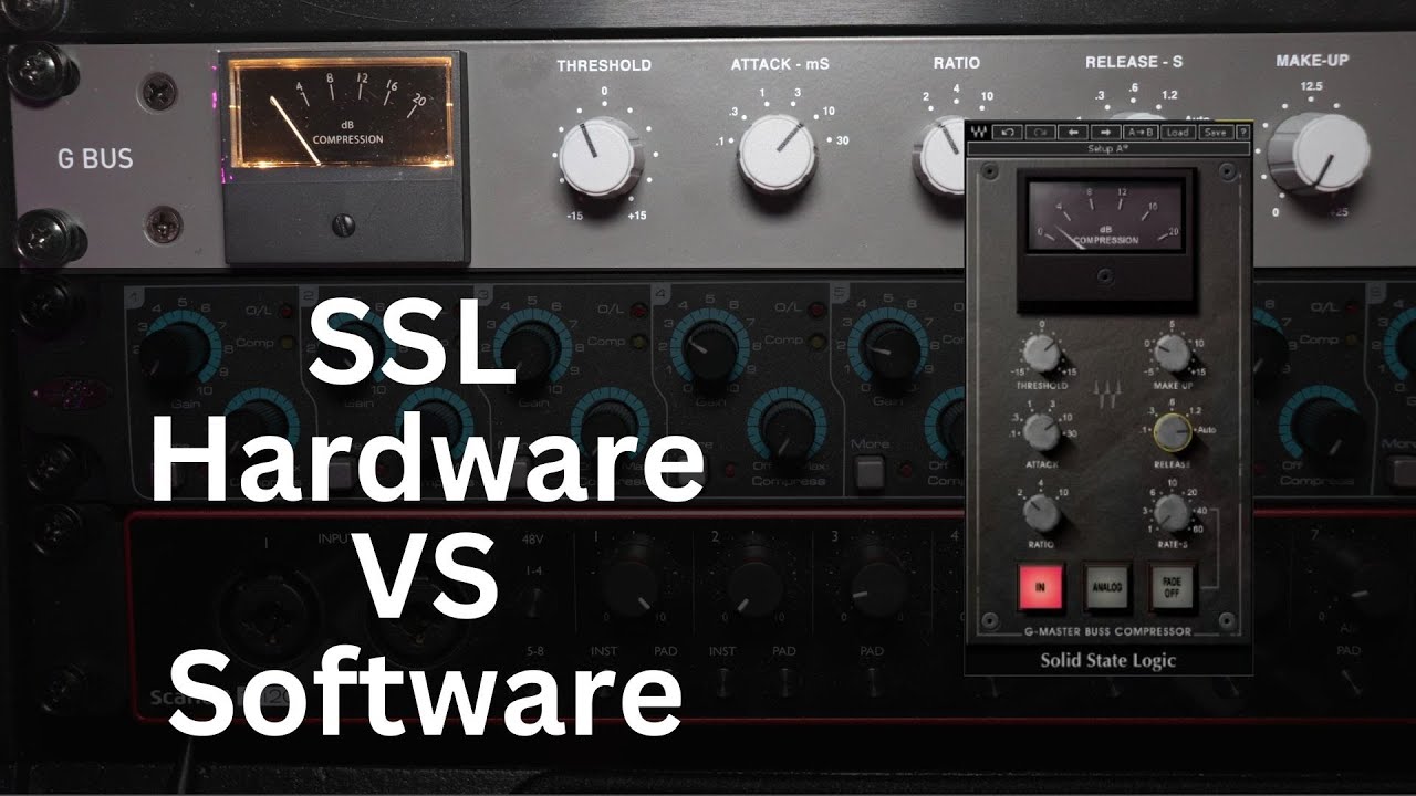 SSL Bus Compressor | Hardware Vs Software - YouTube